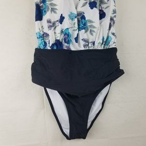 Cupshe | Swim | Nwt Cupshe Womens Sz L Deep Plunging V Neck One Piece ...